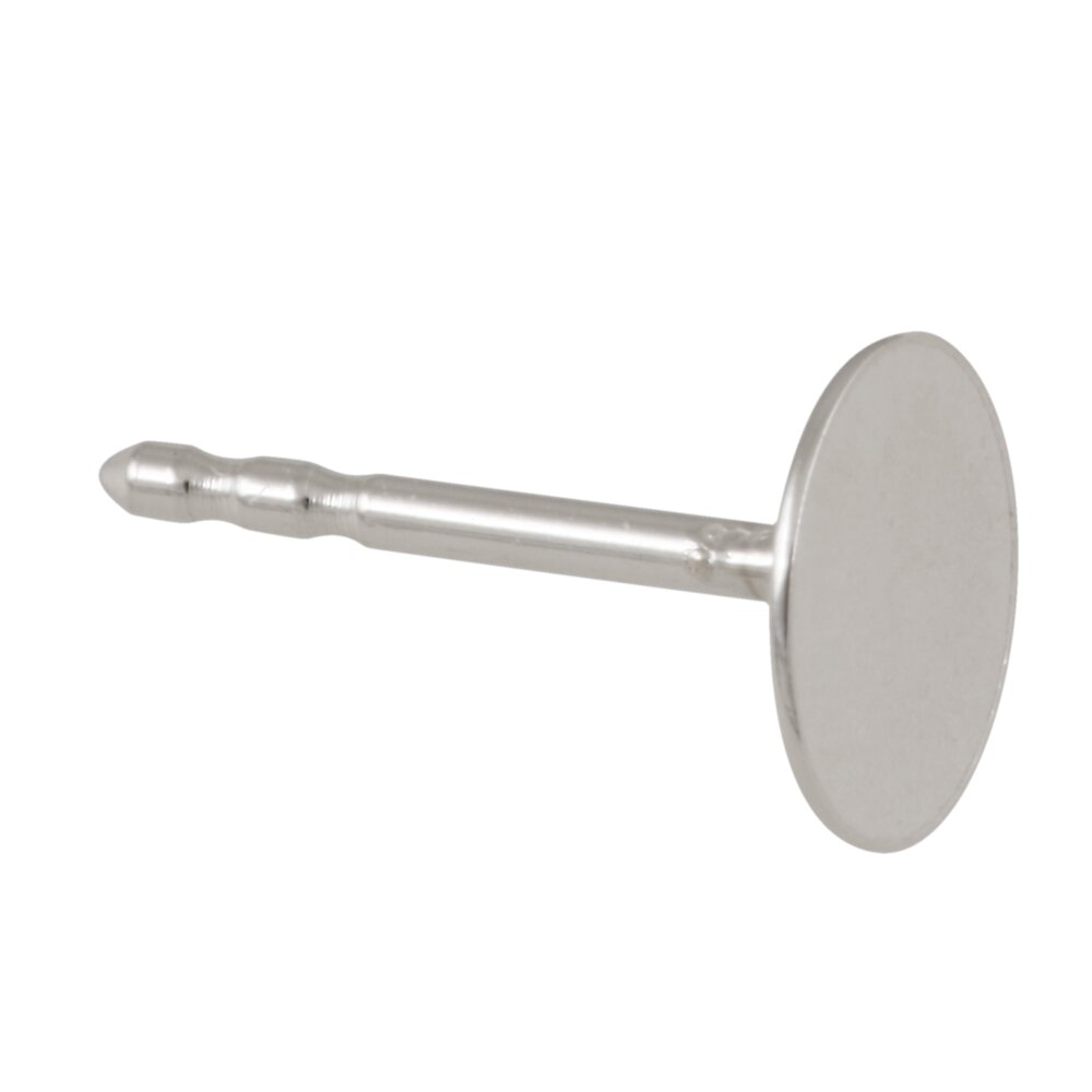 Ear pin with plate 925/-